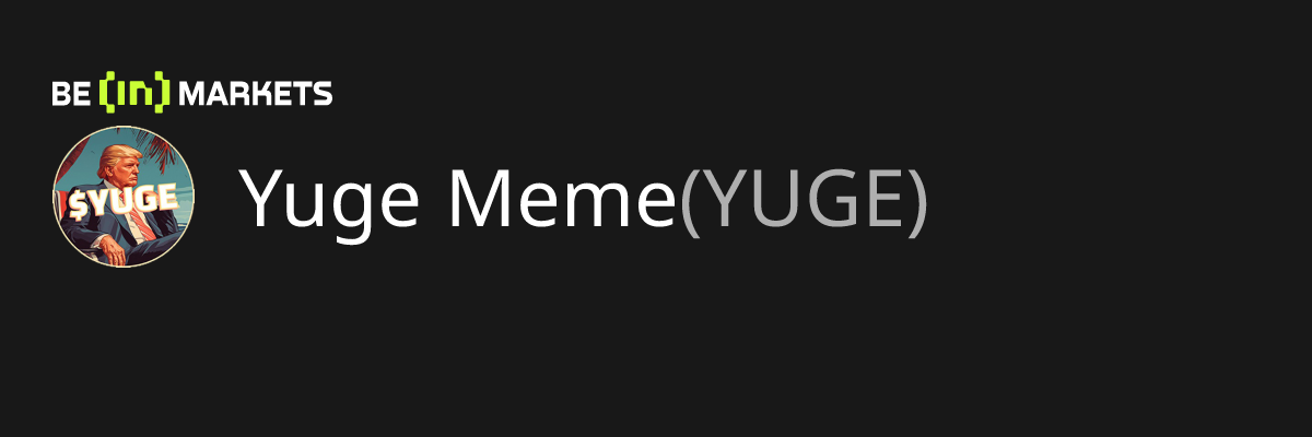 Yuge Meme (YUGE) Price, MarketCap, Charts and Fundamentals Info ...