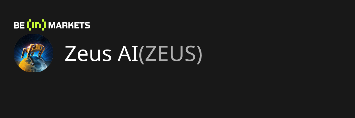 Zeus AI (ZEUS) Price, MarketCap, Charts and Fundamentals Info - BeInCrypto